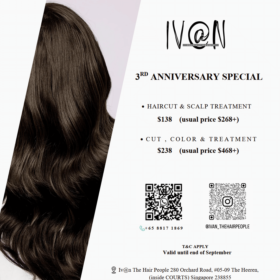 Best Hair Salon In Orchard, Singapore: Professional Haircut | Ivan